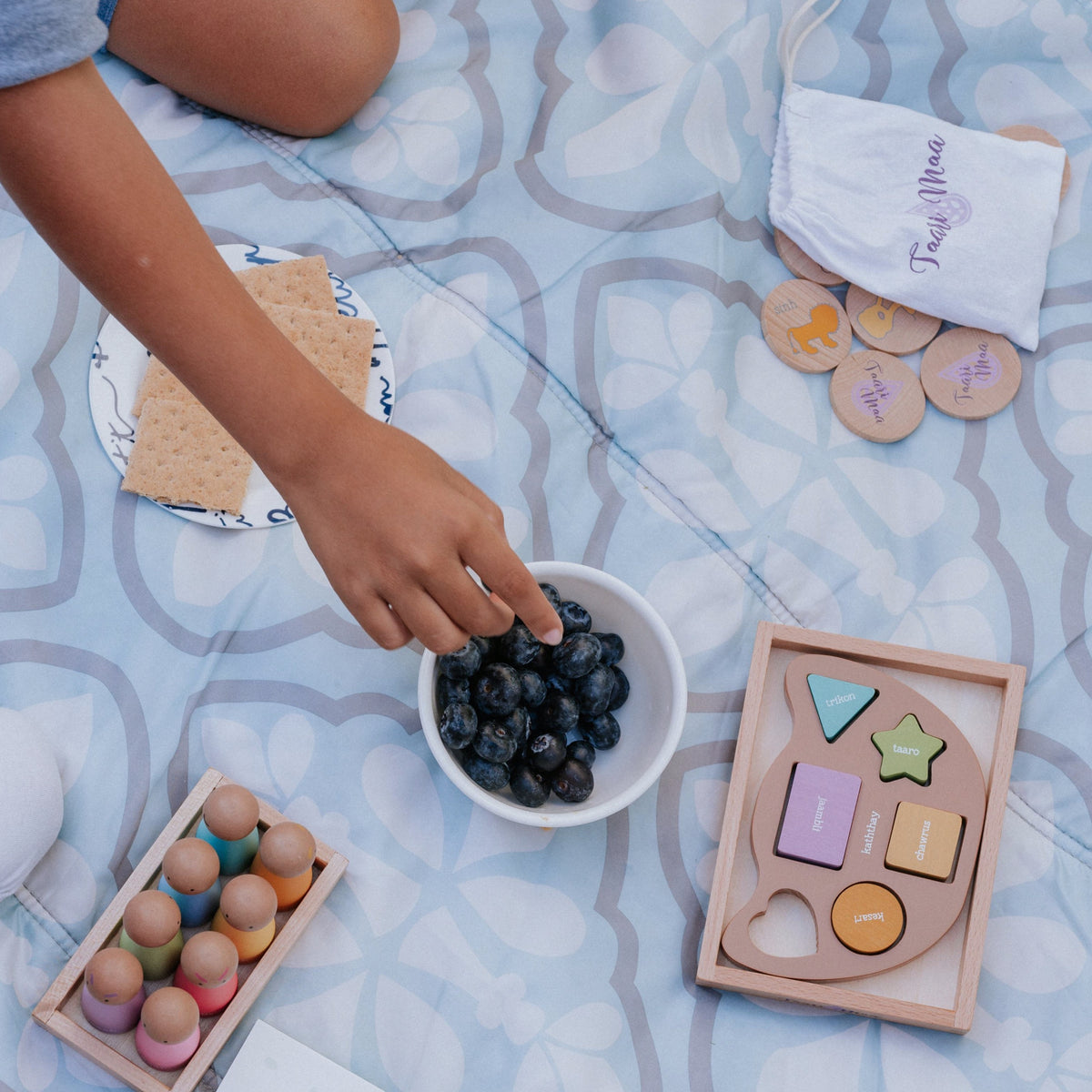 Wooden Toy Bundle • Gujarati | Hindi – Taari Maa